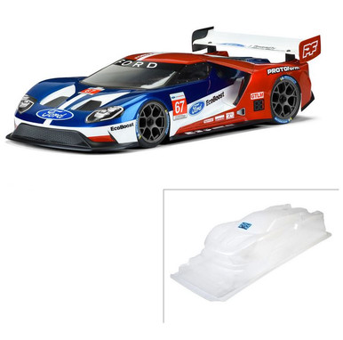 PROTOform PRM155025 1/10 Ford GT Light Weight Clear Body 190mm suit ...