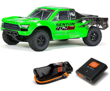 Arrma ARA4103SV4T1 1/10 SENTON 4X2 BOOST MEGA 550 Brushed Short Course ...