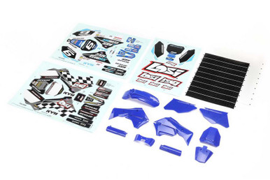 Losi LOS260001 Promoto-MX Blue Plastics w/Wraps