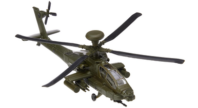 Corgi Cs90623 1/87 Showcase Apache Black Model