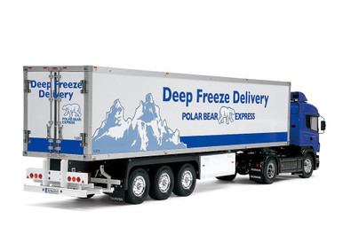 Tamiya 56319 1/14 3-Axle Reefer Semi-Trailer