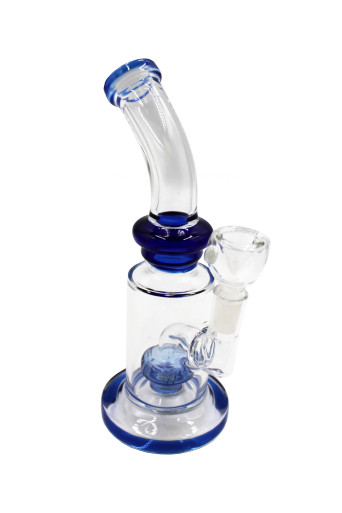 10" Straight base shower head perc water pipe - Bronco Distribution