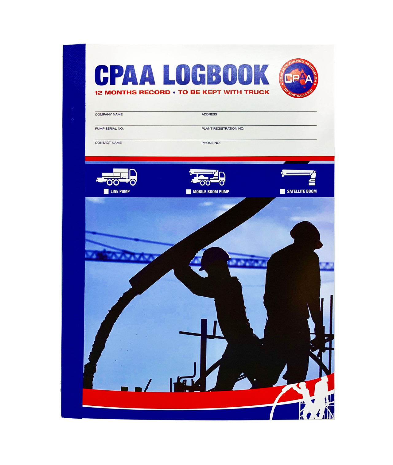 Log Books - Concrete Pumping Association of Australia