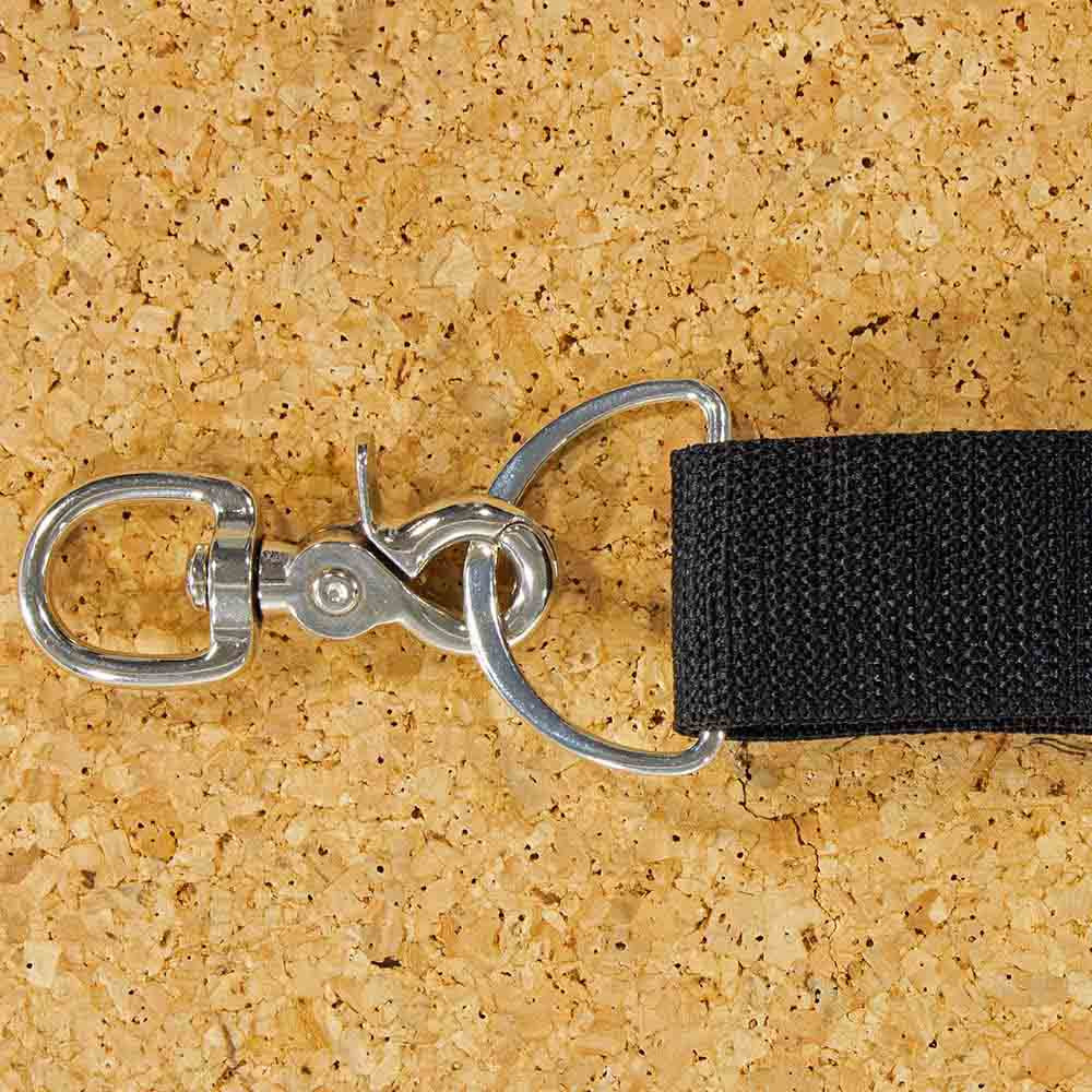 Silver Flat Metal D-Ring - 2 Inch | West Coast Paracord