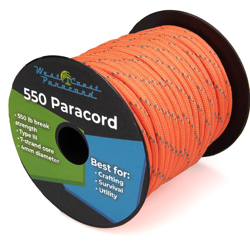 550 Paracord - Reflective Cali Cord Spools