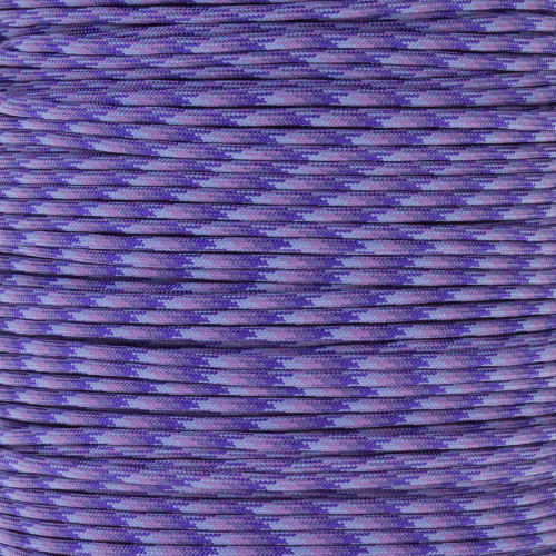 Purple Blend - 550 Paracord - 100 Feet | West Coast Paracord
