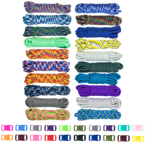 Zesty-200' Combo Kit (Paracord and Buckles) | West Coast Paracord