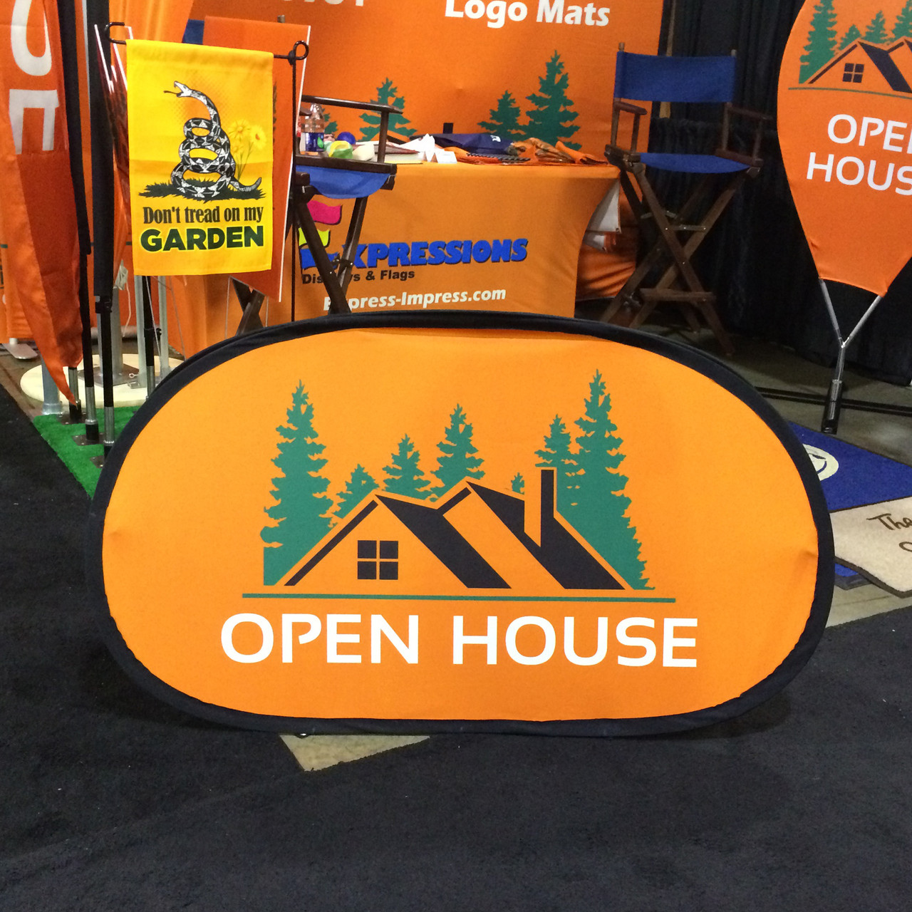 Horizontal Pop-Screen A-Frame Banner | Express-Impress
