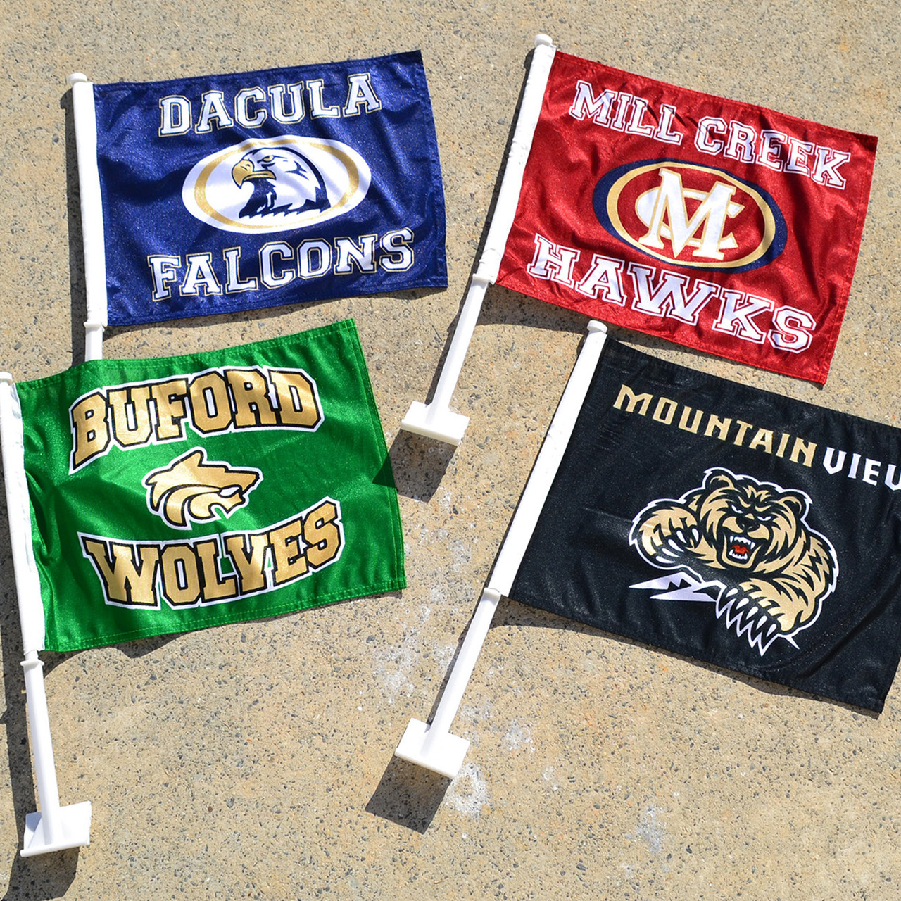 ECO Custom Car Flags