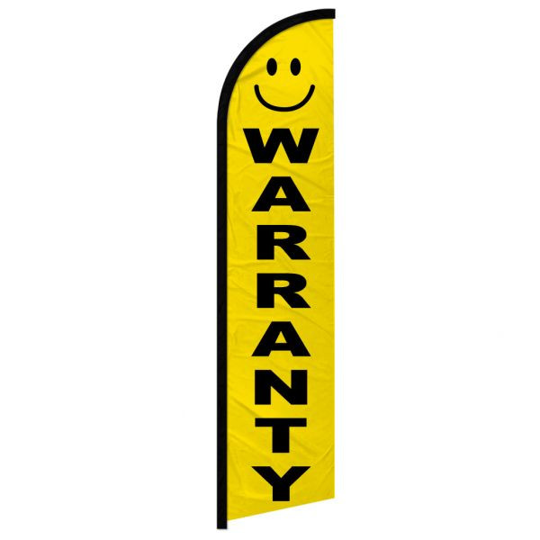 Warranty - Banner Flag