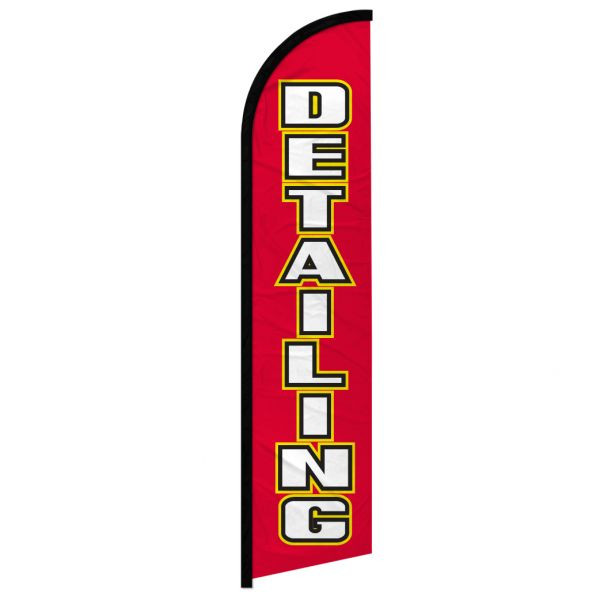 Auto Detailing - Banner Flag
