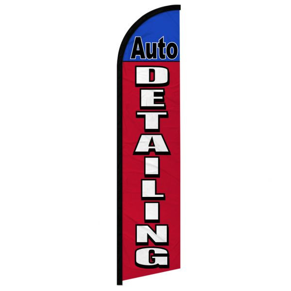 Auto Detailing - Banner Flag