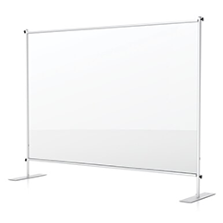 Retractable Clear Protective Screen