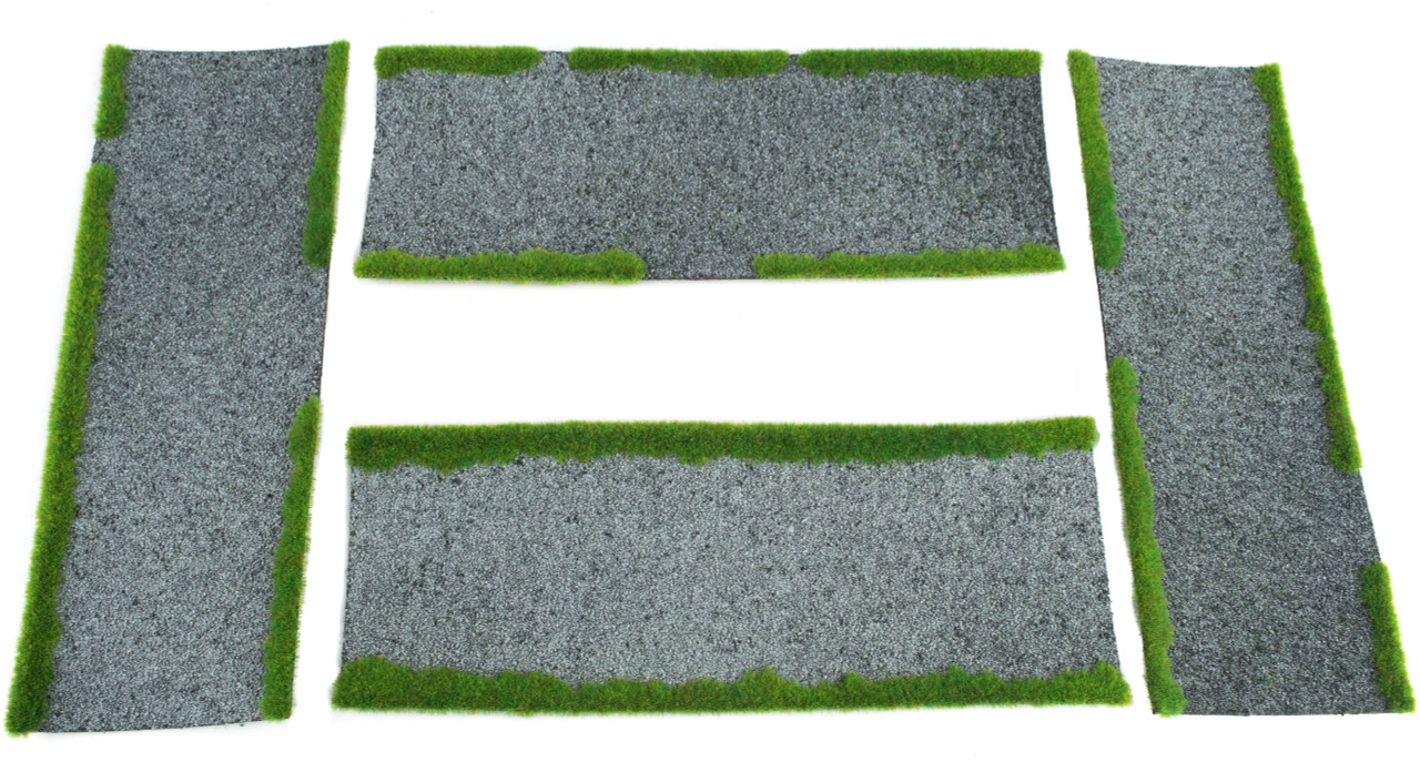 Road Straight Sections Set of 4 - WWGaming