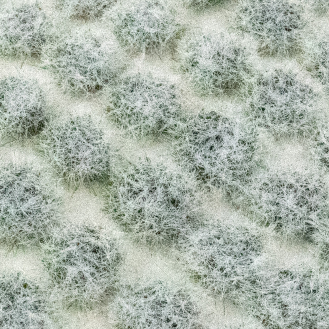 Melting Snow/Iced Winter Self-Adhesive Static Grass Tufts x 100 - WWGaming