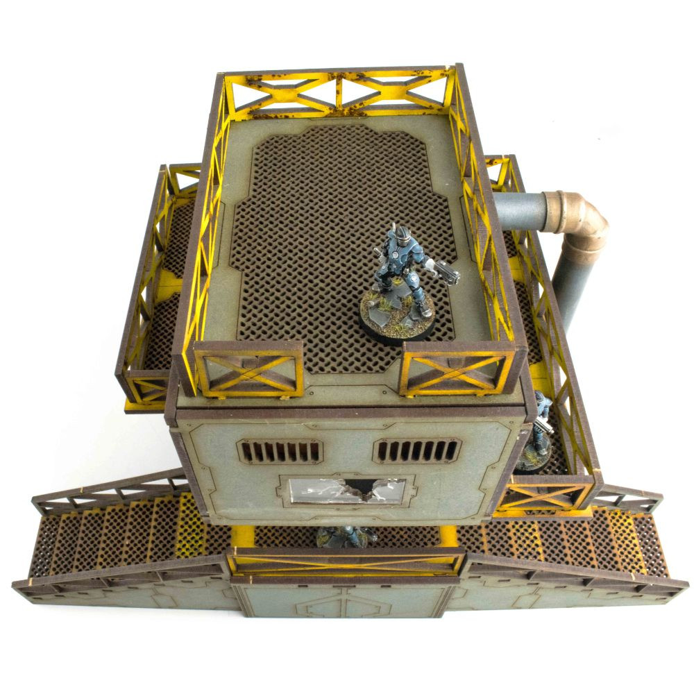 Industry of War Refinery 2, Service Tower & Central Tower - WWGaming