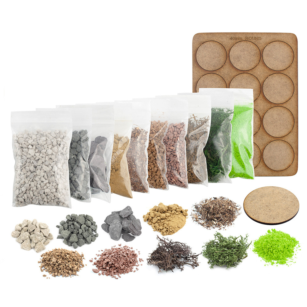 Miniature Bases and Basing Materials - WWGaming