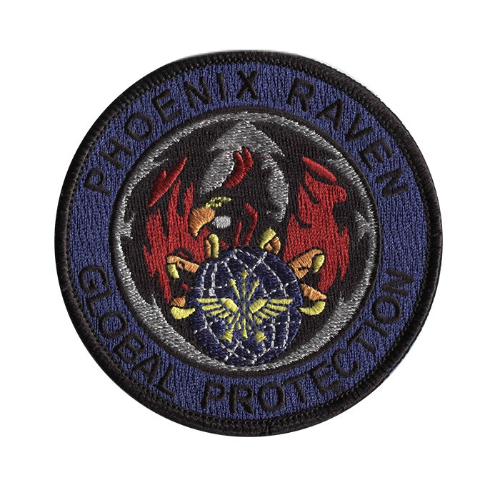 Phoenix Raven Global Protection Patch - Blue | Kel-Lac