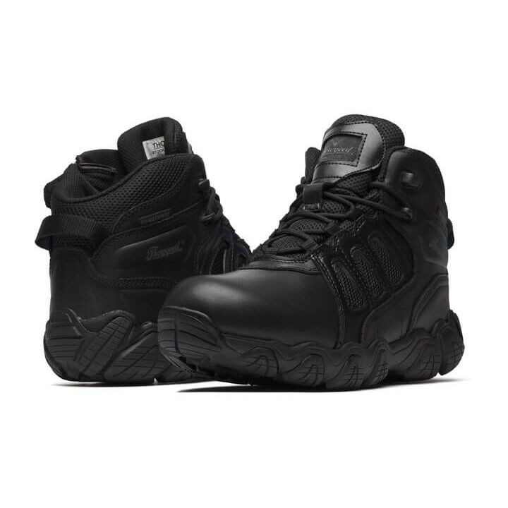 Thorogood CrossTrex Waterproof Side Zip Polishable Toe Boot - Black ...