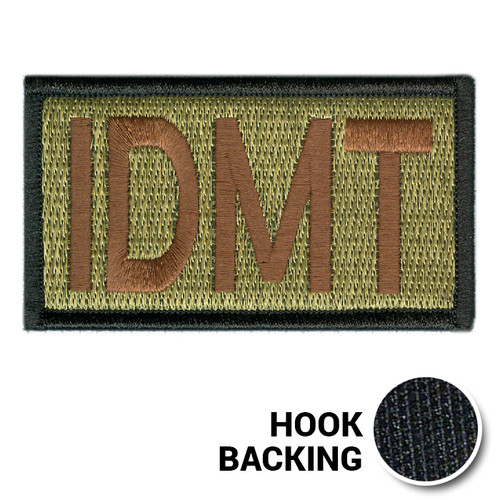 IDMT Duty Identifier Tab - USAF OCP, Black Border | Kel-Lac