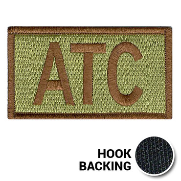 Embroidered Duty Identifier Tab - ATC - OCP, Bagby + Spice Brown Border ...