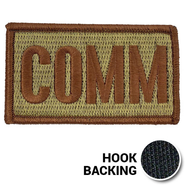 Embroidered Duty Identifier Tab - COMM - OCP, Bagby + Spice Brown ...