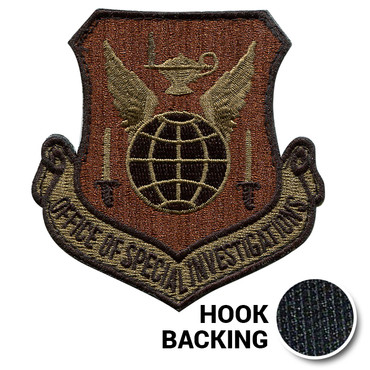 Office of Special Investigations (OSI), Embroidered - OCP (w/ Hook Back ...