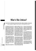 What is Film Criticism? - The Education Shop