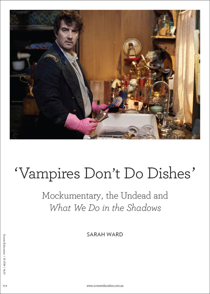 Vampires Don't Do Dishes': Mockumentary, the Undead and 'What We Do in ...