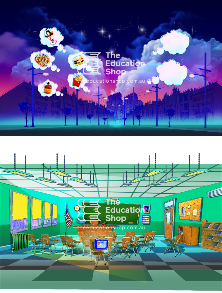 Musical Backdrop Artwork: Hairspray - The Education Shop