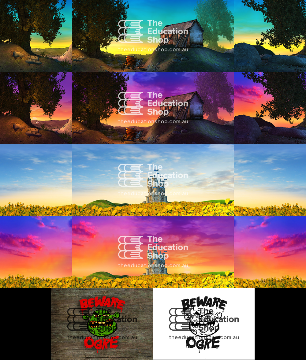 Musical Backdrop Artwork: Shrek - The Education Shop