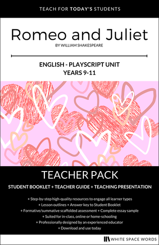 Romeo and Juliet (Teacher Pack) - The Education Shop