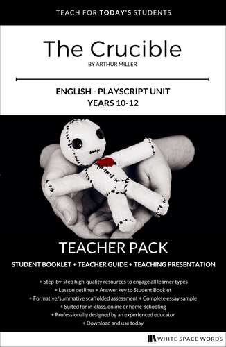 Crucible, The (Play) (Teacher Pack) - The Education Shop