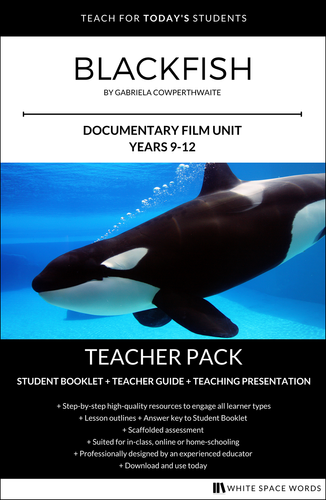 Blackfish (Teacher Pack) - The Education Shop