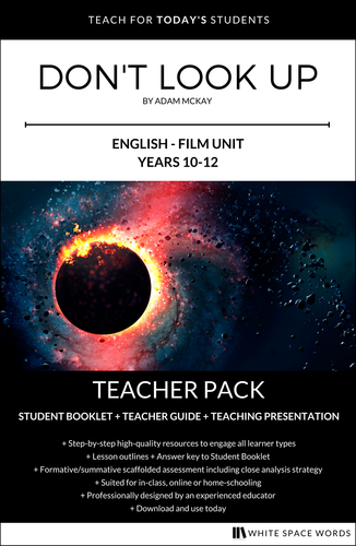 Don't Look Up (Teacher Pack) - The Education Shop