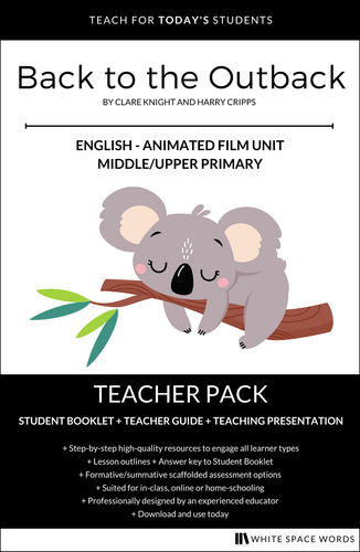 Back to the Outback (Teacher Pack) - The Education Shop