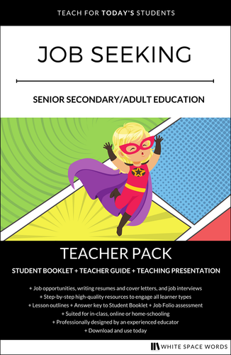 Jobseeking (Teacher Pack) - The Education Shop