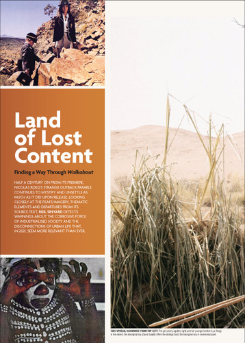 Land of Lost Content: Finding a Way Through 'Walkabout' - The Education ...