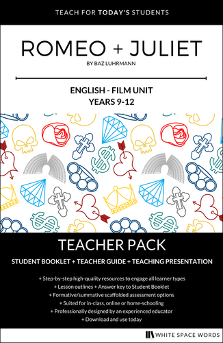 William Shakespeare's Romeo + Juliet (Teacher Pack) - The Education Shop