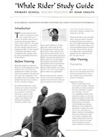 Whale Rider: Study Guide - The Education Shop