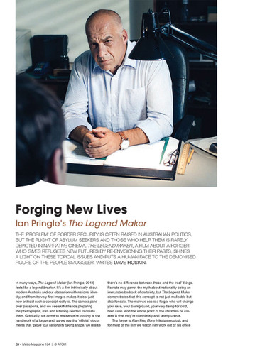 Forging New Lives: Ian Pringle's The Legend Maker - The Education Shop