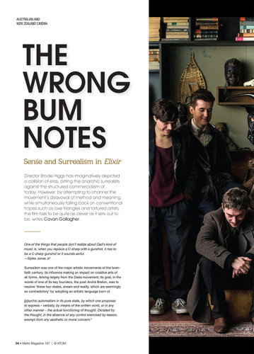 The Wrong Bum Notes: Sense and Surrealism in Elixir - The Education Shop