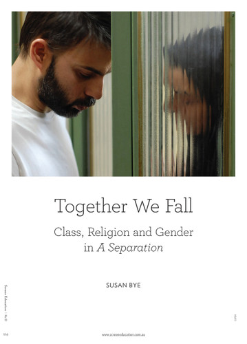 Together We Fall: Class, Religion and Gender in A Separation - The ...