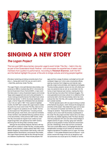 Singing a New Story: The Logan Project - The Education Shop