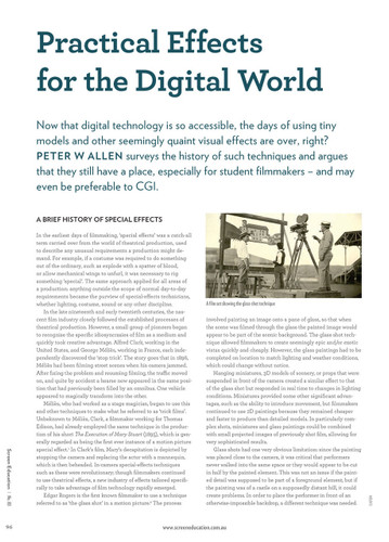 Practical Effects for the Digital World - The Education Shop