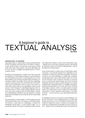 A Beginner's Guide to Textual Analysis - The Education Shop