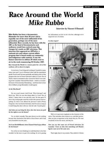Race Around the World': Mike Rubbo - The Education Shop