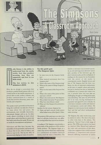 The Simpsons': A Classroom Approach - The Education Shop