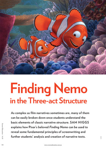 Finding Nemo' in the Three-act Structure - The Education Shop