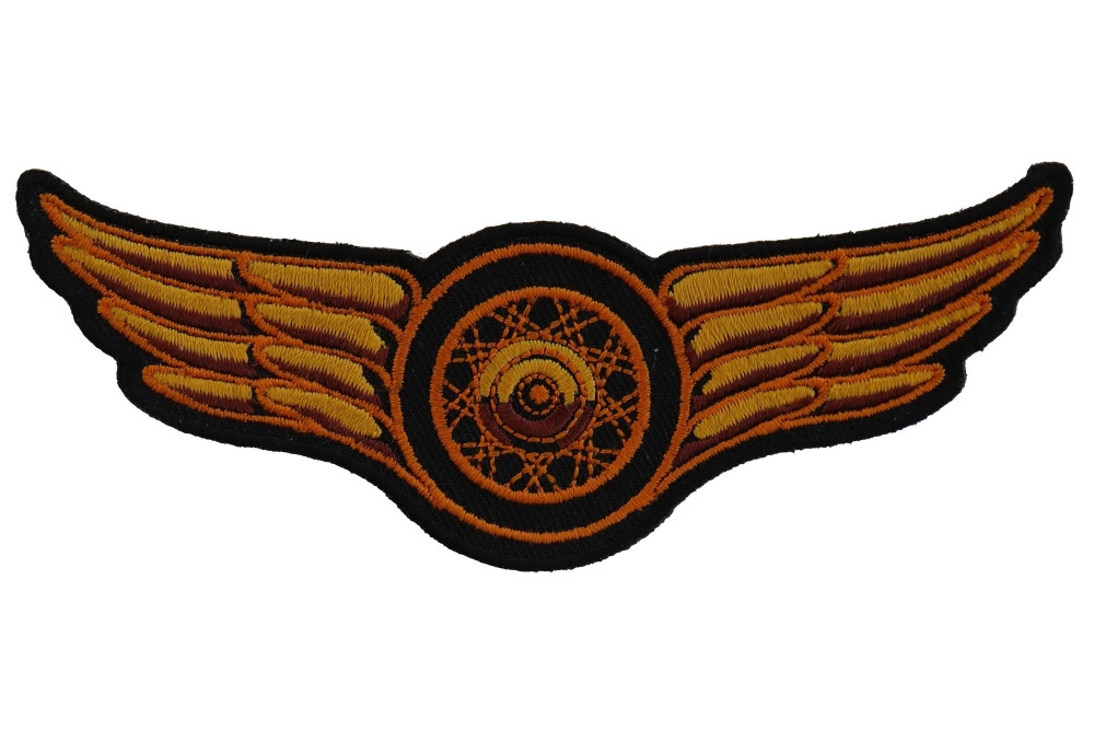 Winged Wheel Patch | Motorcycle Biker Kingman AZ Route 66